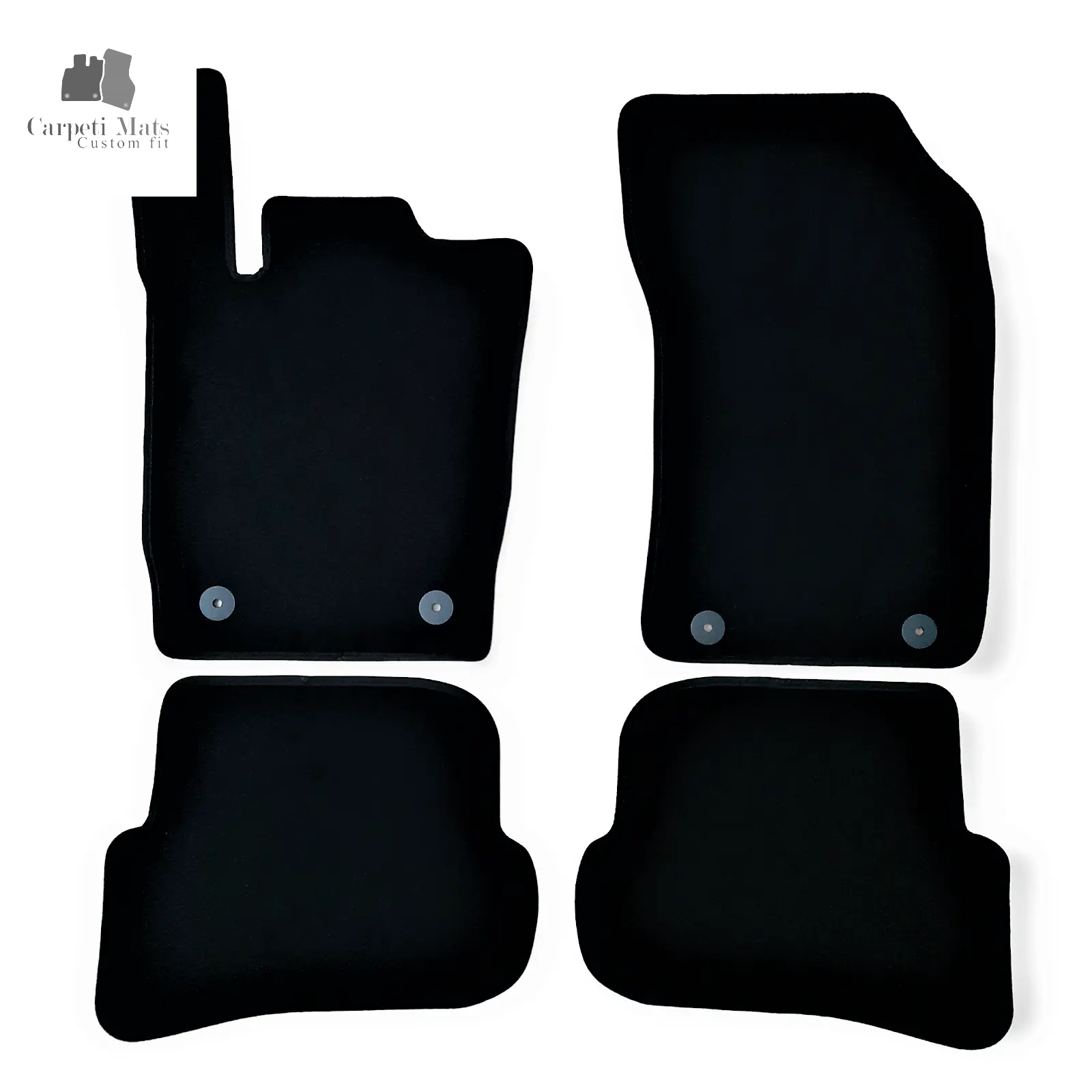 Carpet Car Floor Mats Velour for Audi A1 05.2010 05.2018 A1 Sportback 5 doors